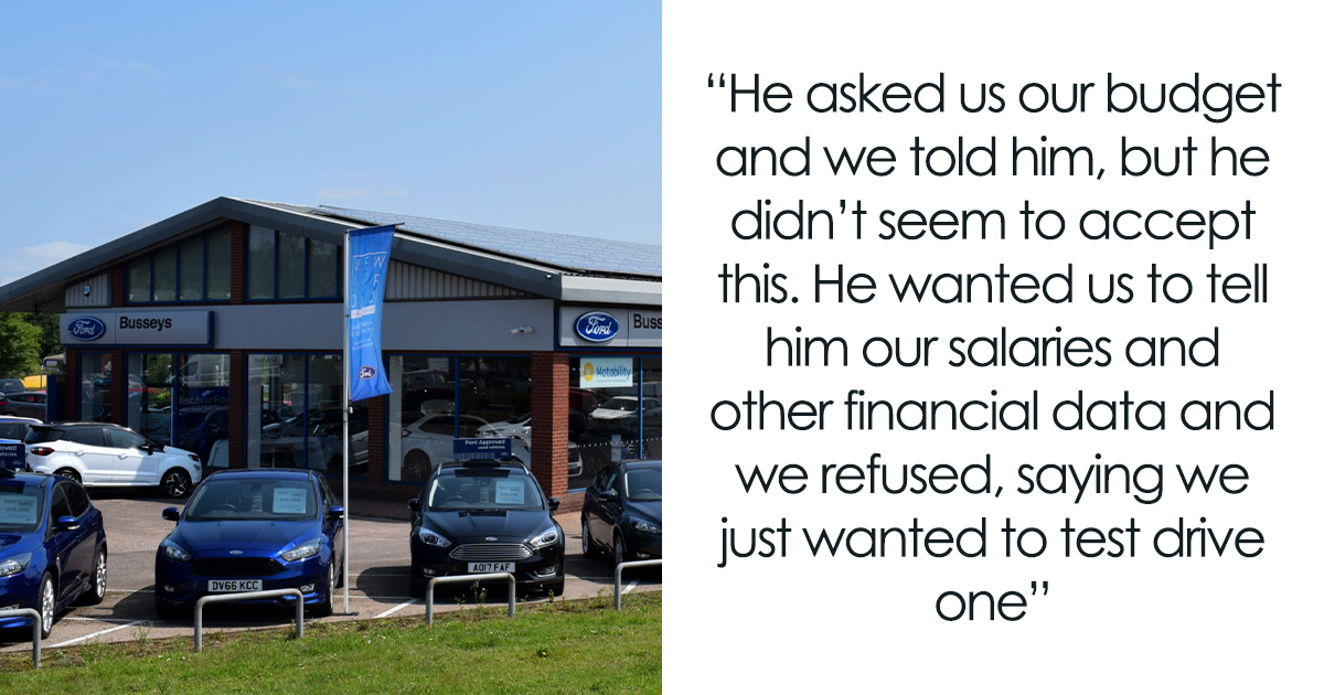 Salesperson Assumed A Customer Couldn’t Afford A Car Which Came Back At ...