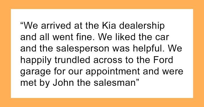 Salesperson Assumed A Customer Couldn’t Afford A Car Which Came Back At ...