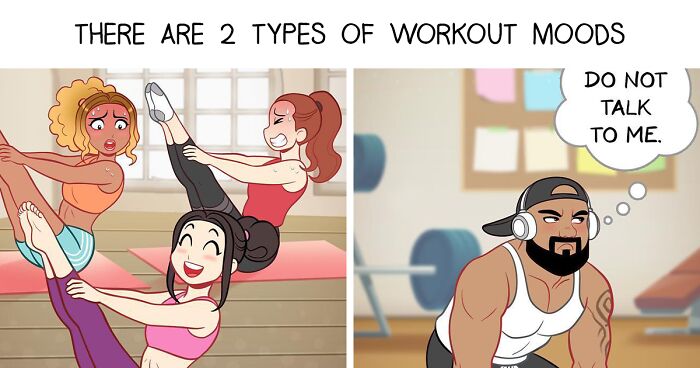 30 Comics By A Fitness Trainer That Encourage Self-Acceptance And ...
