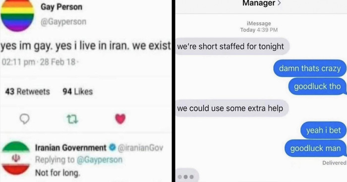 30 Of The Funniest And Most Random Text Interactions Ever, According To ...