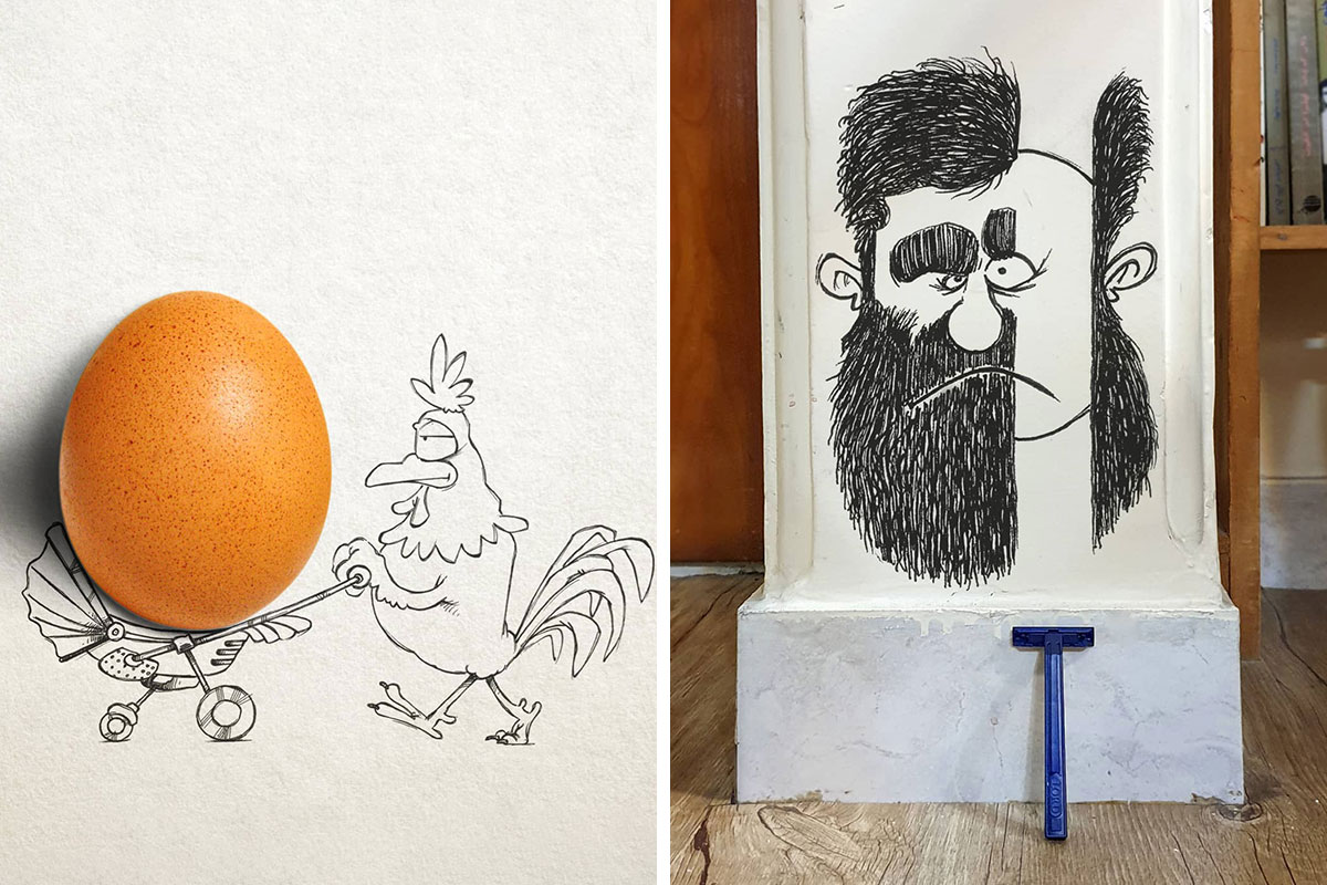 This Artist Uses His Illustrations To Tell Various Stories, And Here ...