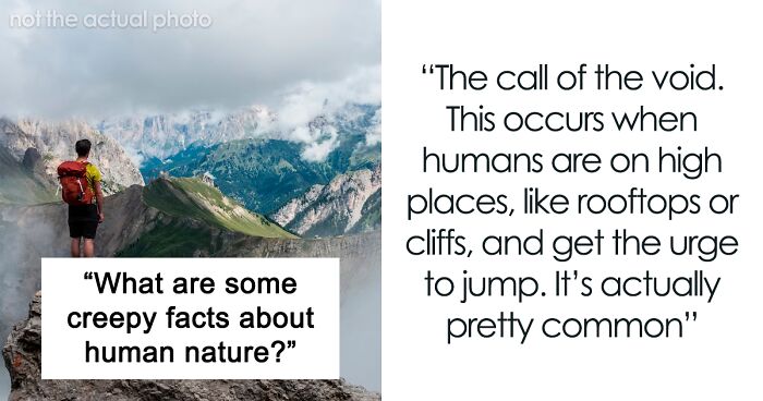 A Netizen Wanted To Hear Some Creepy Facts About Human Nature, The ...