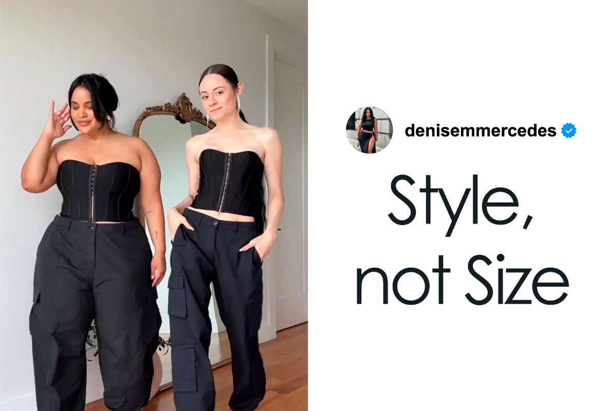 Two Friends Wear the Same Outfits To Show How Fashion Looks Fabulous On ...