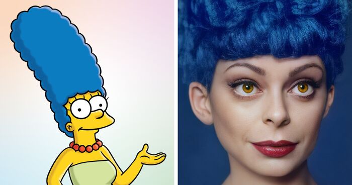 I Used AI And Photoshop To Recreate The Simpsons Characters As If They ...