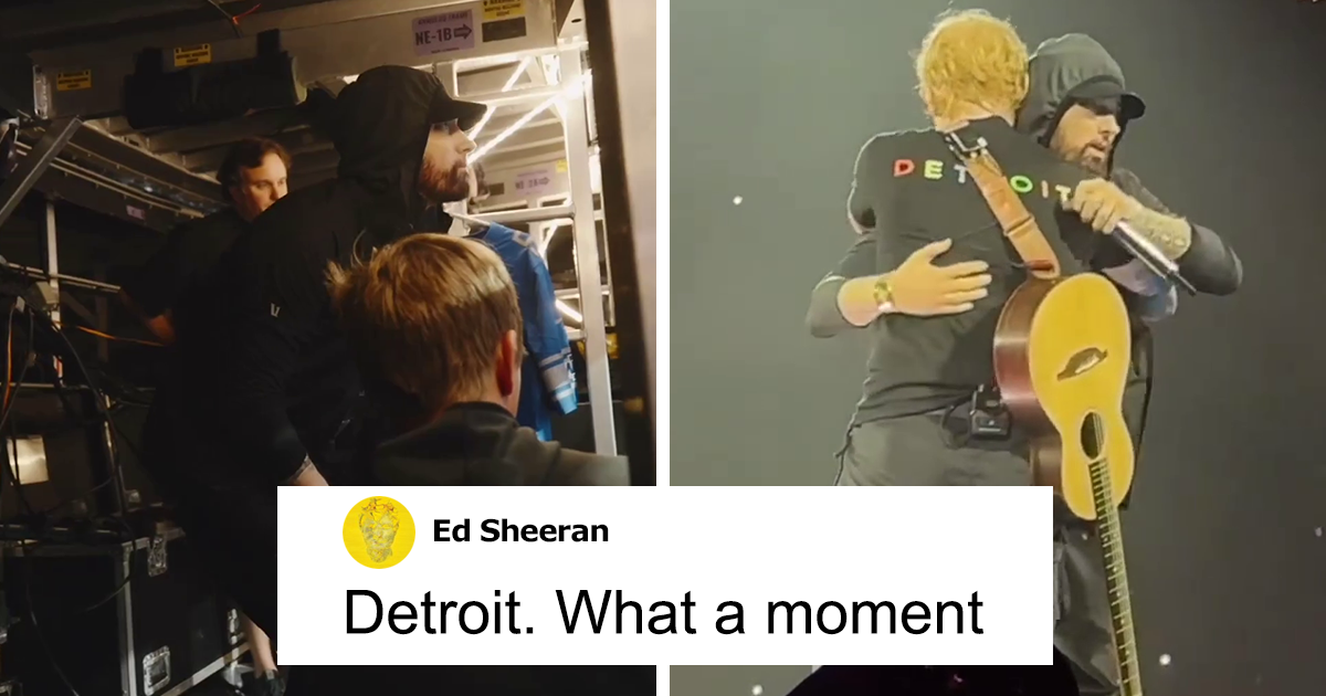 Unexpected Duo Leaves Fans Stunned As Eminem Steps On Stage At Ed ...
