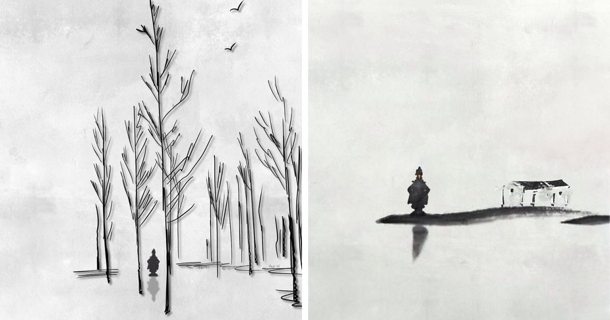 God Vitthal Of Pandharpur In Nature: 9 Drawings By Dipti D | Bored Panda