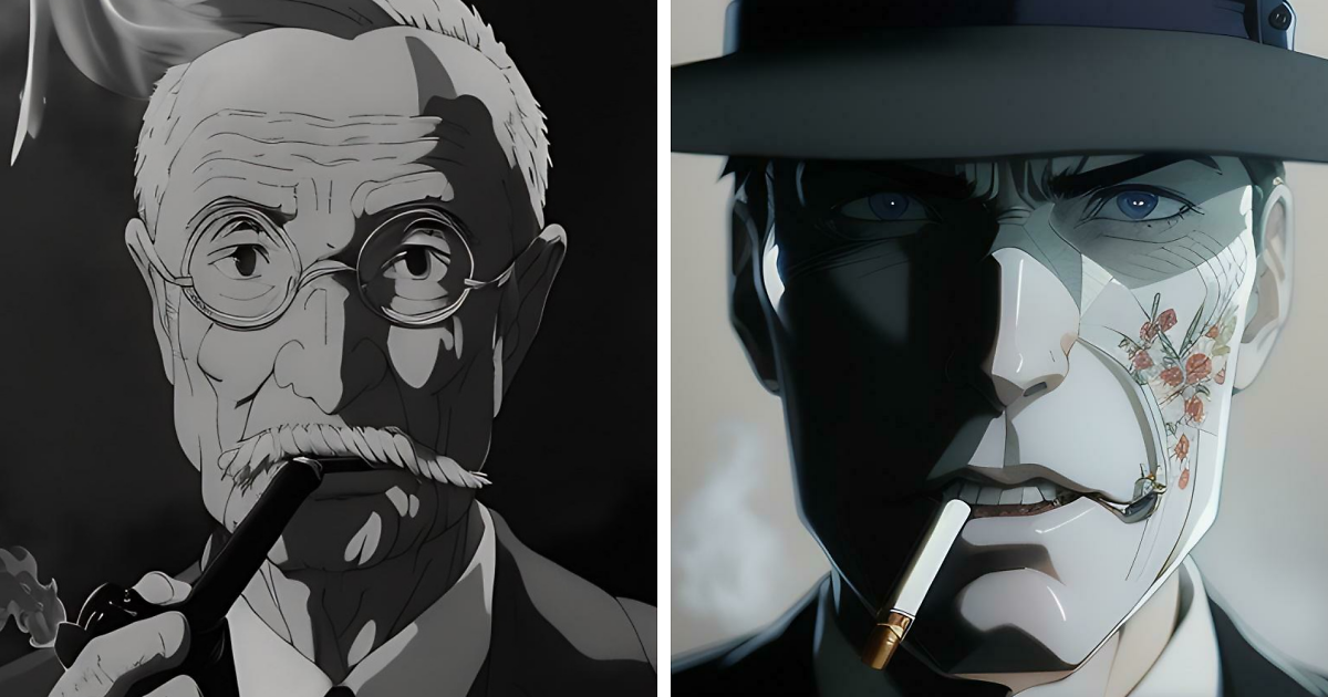 I Turned ‘Oppenheimer’ Stills Into A Scaring Anime (26 Pics) | Bored Panda