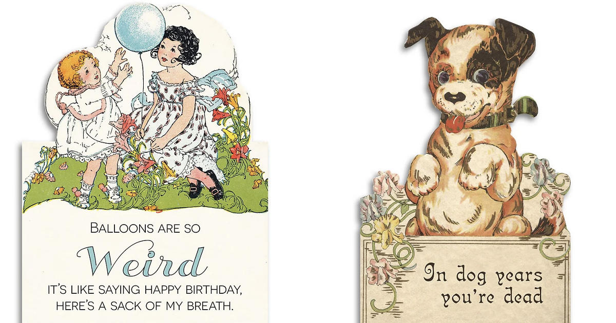 30 Hilarious Vintage Inspired Greeting Cards | Bored Panda