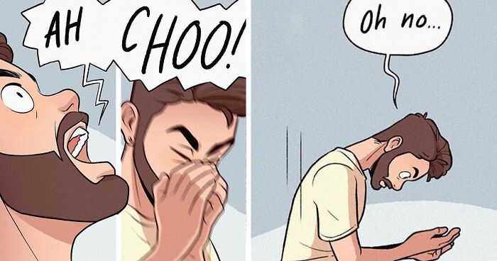 This Artist Portrays Everyday Life Situations In A Fun And Exaggerated ...