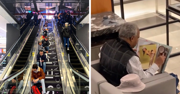 30 Times People Spotted Men Having A Miserable Time While Shopping And ...