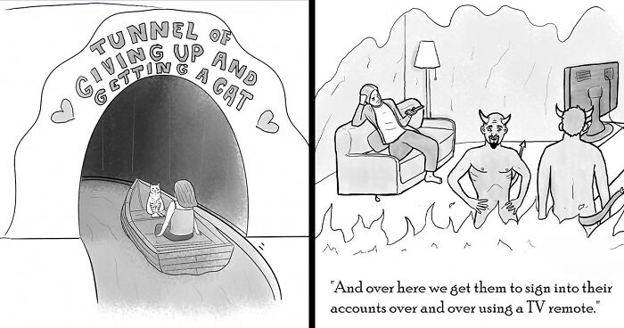 50 Single-Panel Comics That Are Humorous And Silly By Vaughan Tomlinson