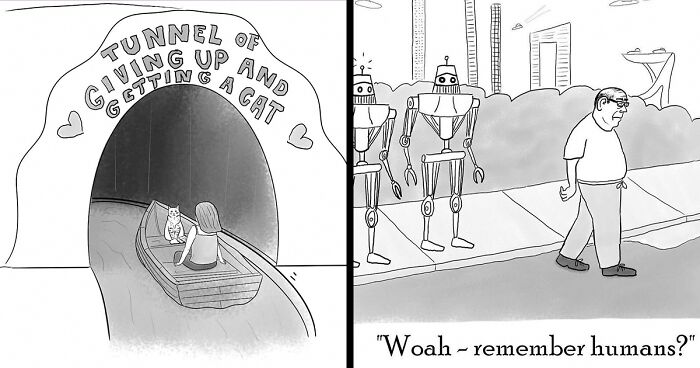 50 Single-Panel Comics That Are Humorous And Silly By Vaughan Tomlinson