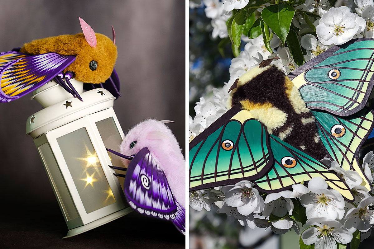My 26 Fantasy Moth Dolls That Are Completely Handmade | Bored Panda