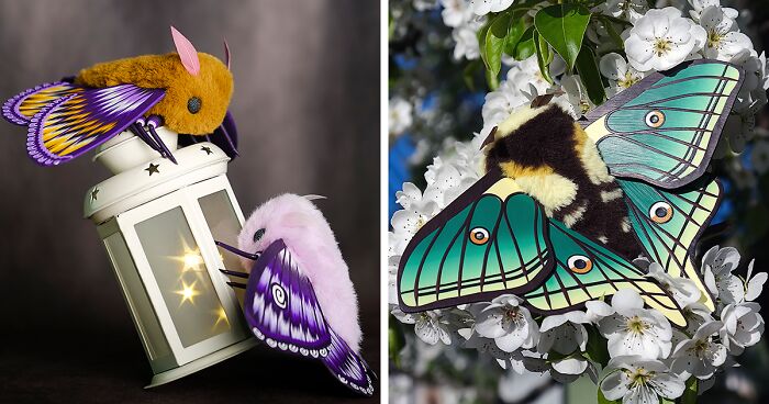 My 26 Fantasy Moth Dolls That Are Completely Handmade | Bored Panda