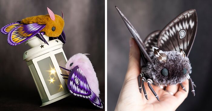 My 26 Fantasy Moth Dolls That Are Completely Handmade | Bored Panda