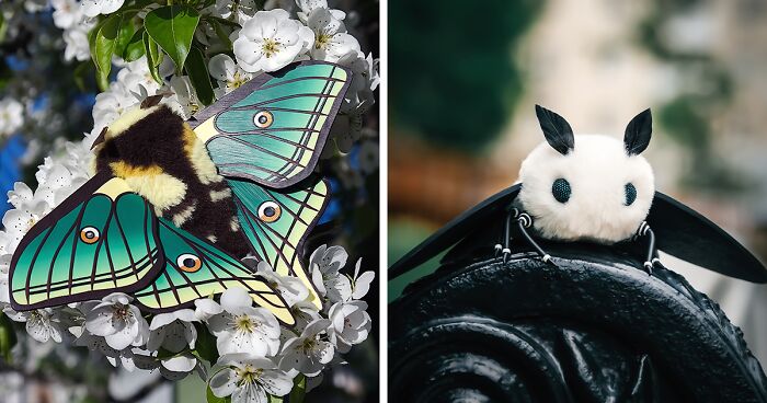 My 26 Fantasy Moth Dolls That Are Completely Handmade | Bored Panda