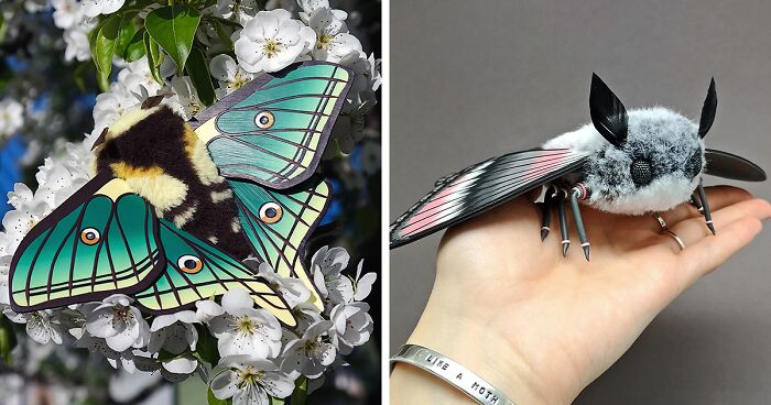 My 26 Fantasy Moth Dolls That Are Completely Handmade | Bored Panda
