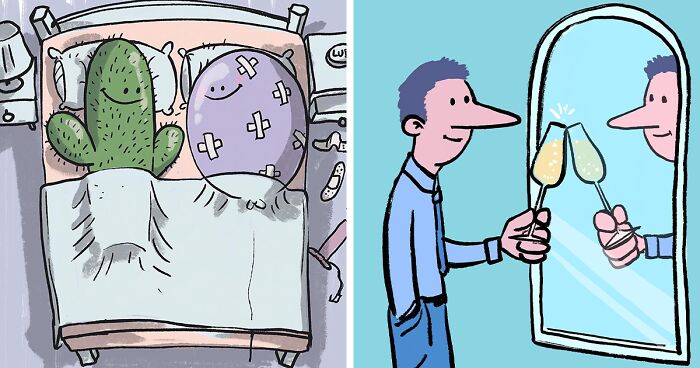 35 Humorous And Mind-Stirring Illustrations By Lucas Levitan To Tickle ...