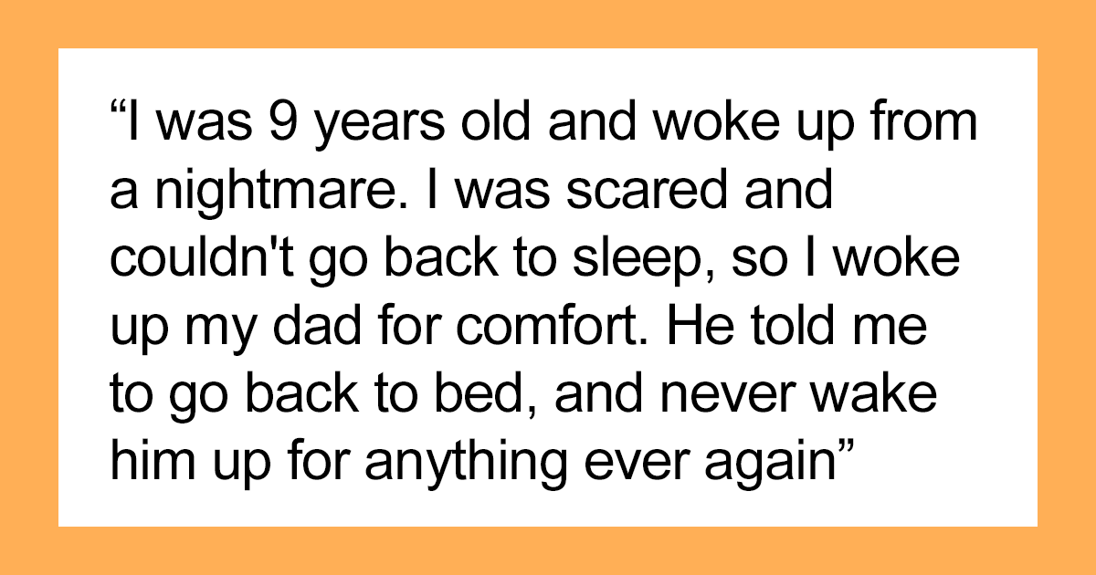 Dad Instructs 9 Y.O. To Never Wake Him Up In The Middle Of The Night ...