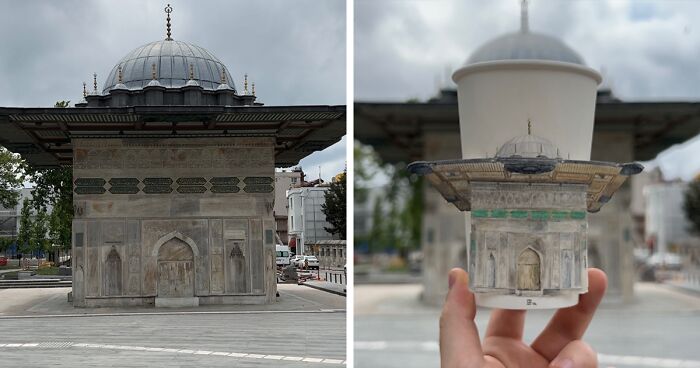 I Traveled To Istanbul And Recreated Popular Landmarks As Paintings On ...
