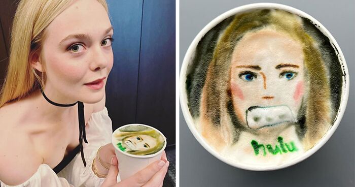 This Barista Brews Celebrity Portraits In Lattes That Are Almost Too ...