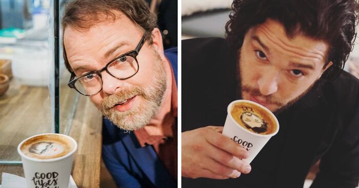 This Barista Brews Celebrity Portraits In Lattes That Are Almost Too ...
