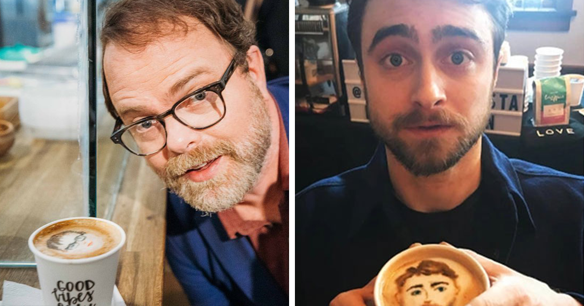 This Barista Brews Celebrity Portraits In Lattes That Are Almost Too ...