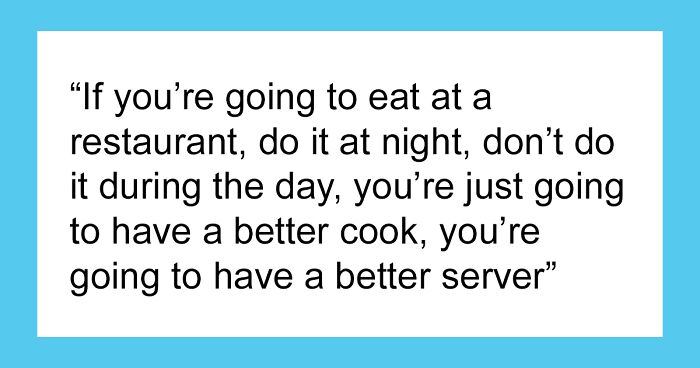 Server Reveals “Everything You Wish You Didn’t Know About Restaurants ...