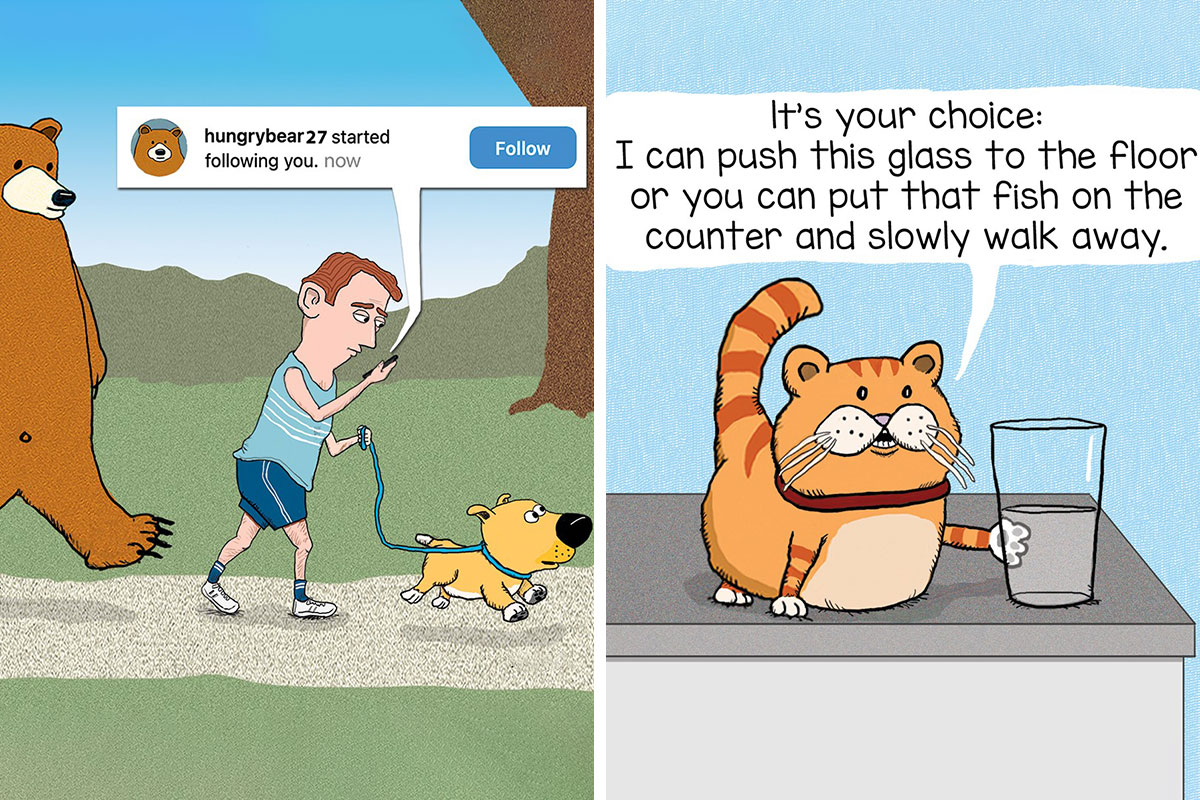 40 New Comics That Feature Animals In Funny Situations By ...