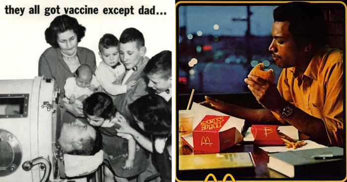 40 Of The Most Creative Vintage Ads That Show Just How Different The ...