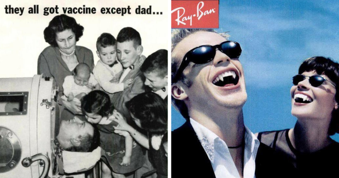 40 Of The Most Creative Vintage Ads That Show Just How Different The ...