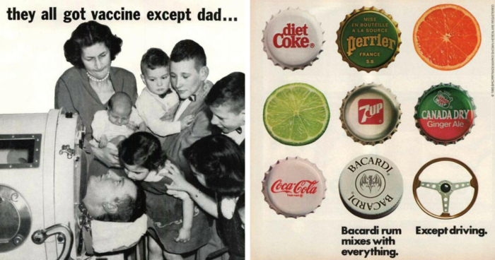 40 Of The Most Creative Vintage Ads That Show Just How Different The ...