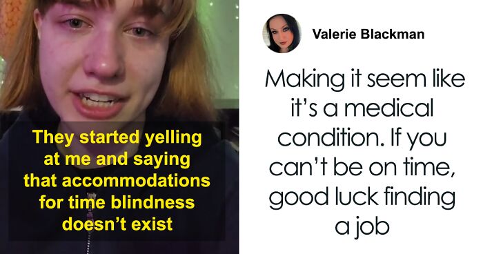 Woman Who Struggles With Time Blindness In Tears After Being Yelled At ...