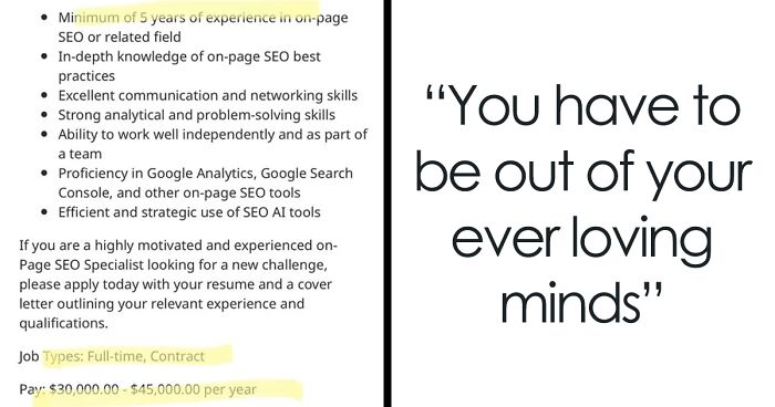 “Touch Some Grass, Please”: Job Applicant Hits Back At Insulting Job ...