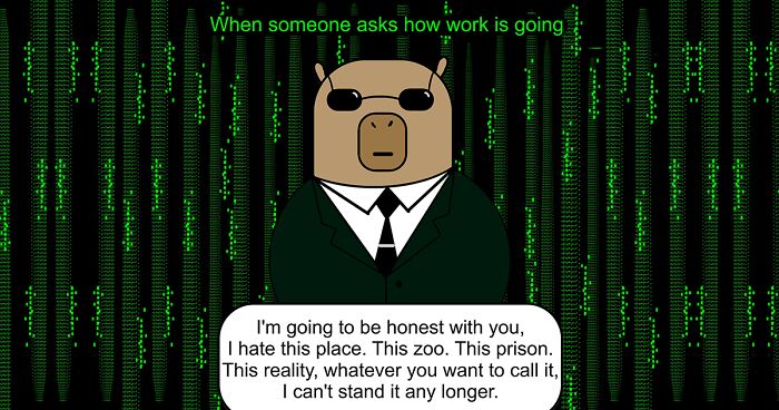 My Comic About Capybaras Showcases The Situations Many Of Us Have To ...