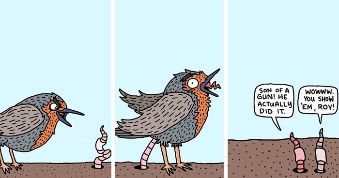 Artist Makes Comics With Unexpected Endings For Those With A Darker ...