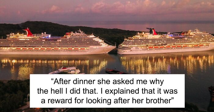 Teen Doesn’t Mind Spending Time With 7YO Brother On A Cruise, Mom’s ...