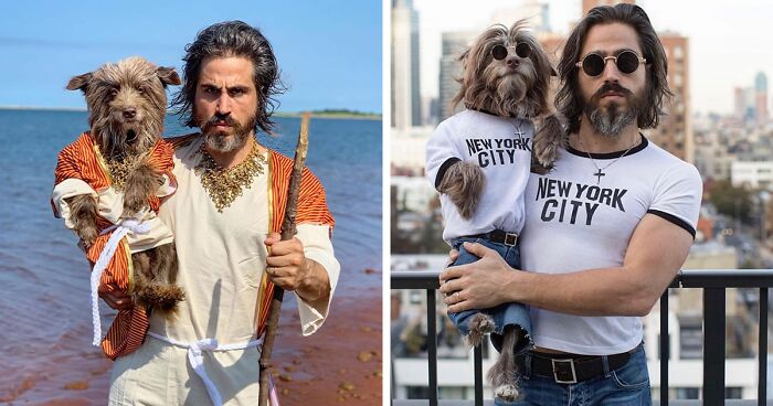 Human-Animal Doppelgangers: 30 Captivating Photographs Of A “Dog Dad ...