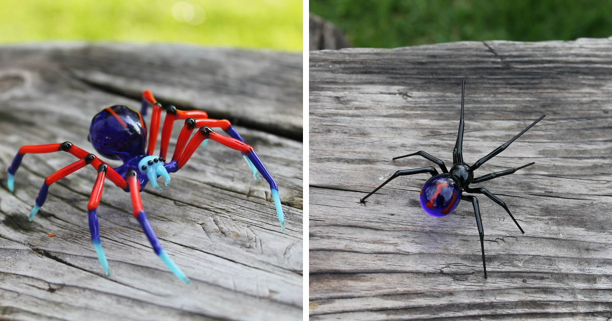 I Made A Spider Figurine: Across The Glass-Verse | Bored Panda
