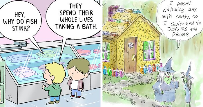50 Comics That Feature Ironic Twists And Peculiar Humor By This Artist ...