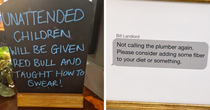 50 Ingenious Signs That May Leave Your Sides Hurting From Laughter (New ...