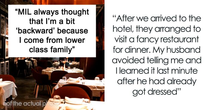 Woman Is Left Out Of Fancy Dinner Because Her MIL Assumed She Wouldn’t ...