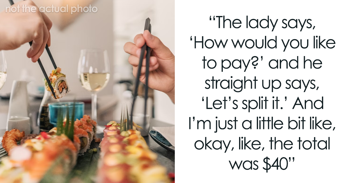Guy Wants To Split The Bill, Girl Gets “The Ick,” Wonders If She’s ...