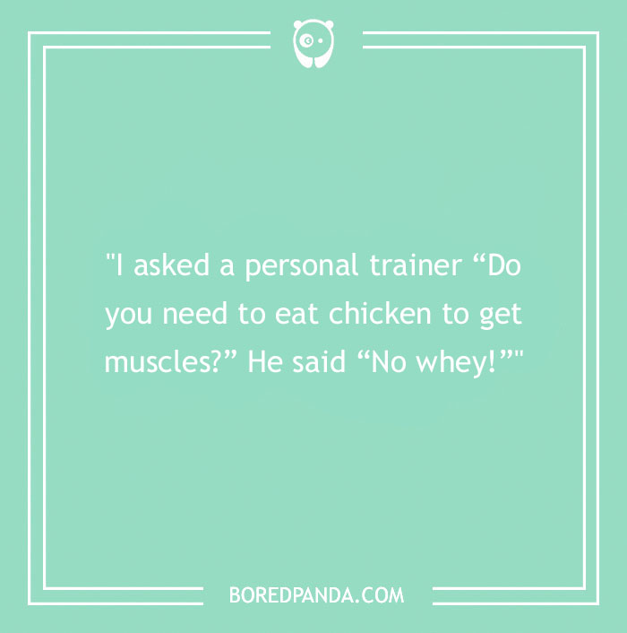 Fitness Trainer Humor