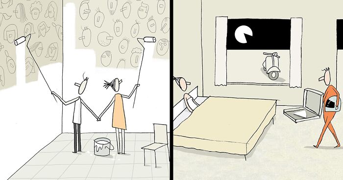 This Tel Aviv-Based Artist Creates Wordless Thought-Provoking ...