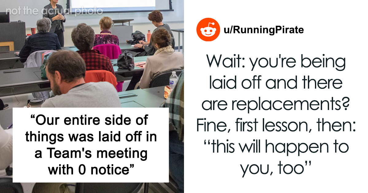 Company Will Lay Off This Person, Asks Them To “Remain Professional ...