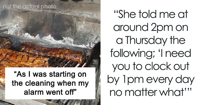 Worker Complies With Manager’s Demand To Be Off The Clock By 1 PM ...