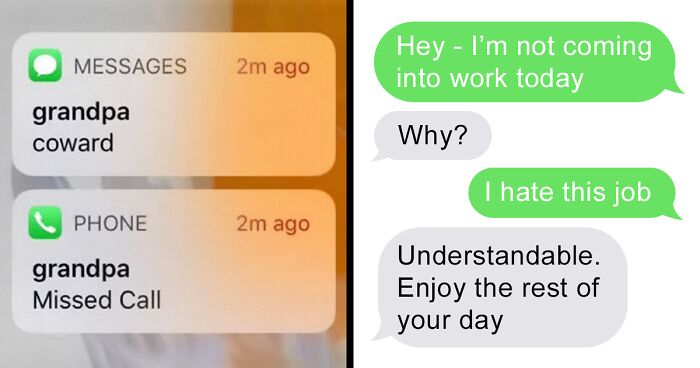 50 Funny, Strange Or Simply Threatening Texts Shared By This Twitter ...