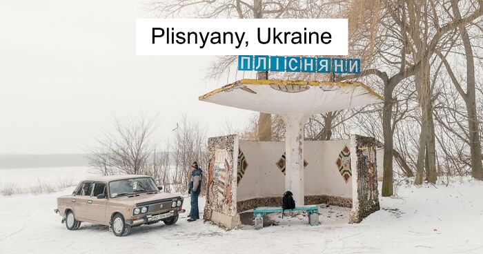 30 Most Bizarre-Looking Bus Stops Captured By Christopher Herwig (New Pics)