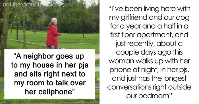 Guy Is Annoyed With Neighbor’s Late Evening Chats On The Phone By His ...